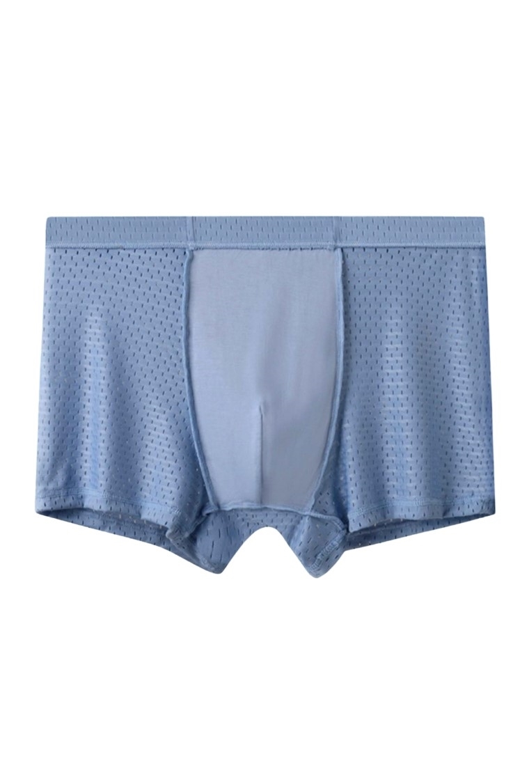 【VIMEN】 Plus-Size Men's Ice Silk Mesh Boxer Briefs. Plus Size Clothes ...